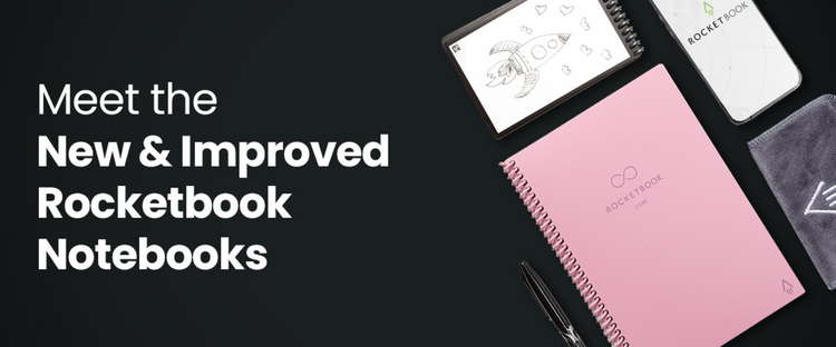 Meet the New and Improved Rocketbook Notebooks