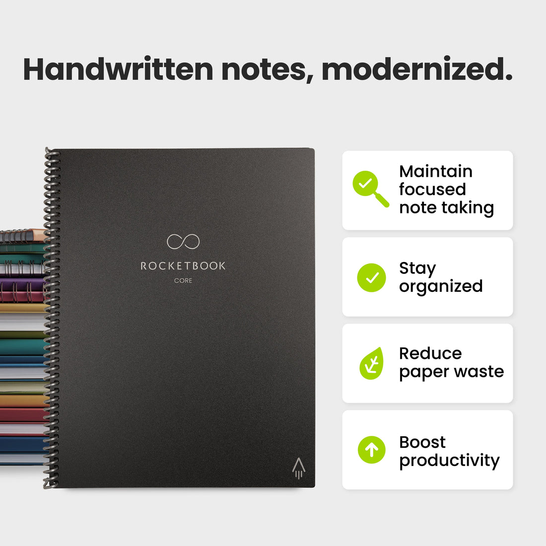 New Rocketbook Core | Reusable Notebook | Get Rocketbook