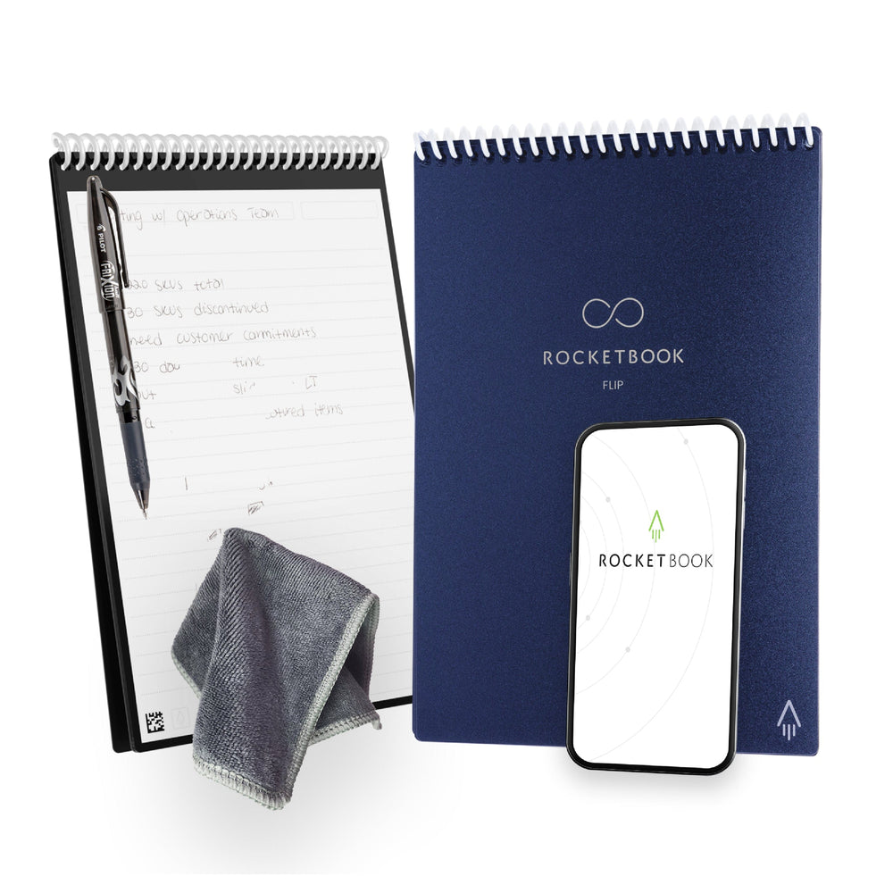 Reusable Notepad | Rocketbook Flip | Get Rocketbook