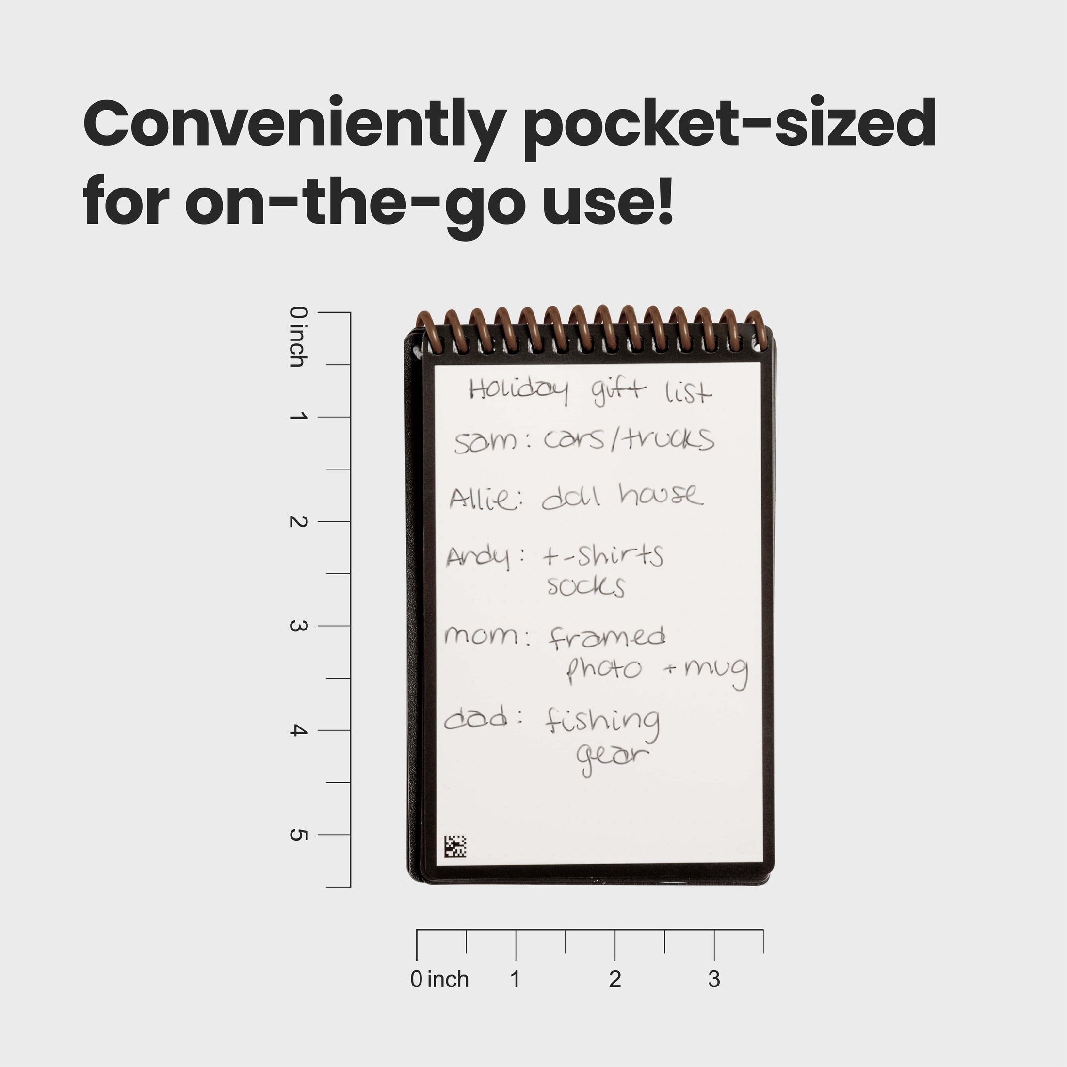 Rocketbook Mini | Reusable & Erasable | Rocketbook