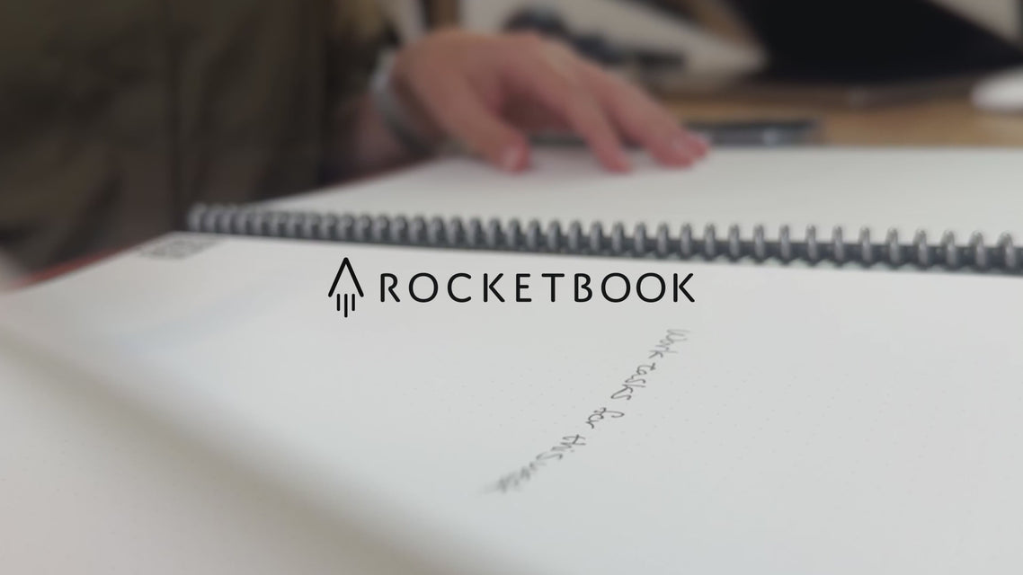 Professional Notebook | Reusable & Eco-Friendly | Rocketbook